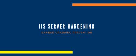 IIS Server Hardening Banner Grabbing Prevention Techniques Yeah Hub