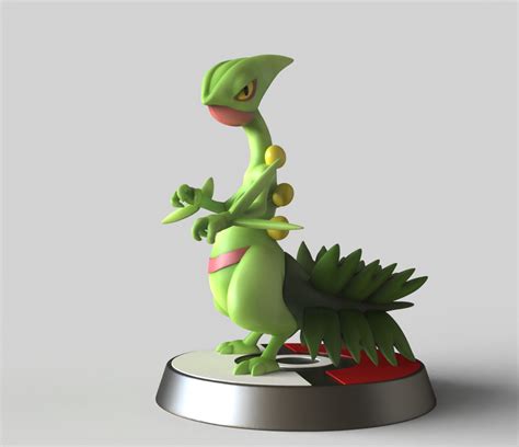 Sceptile Fan Art Figura PokÉmon Pokemon Edream Makers