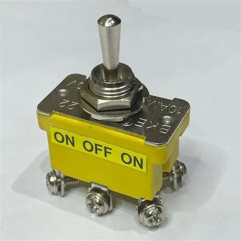 Bke Stainless Steel 20amp Toggle Switches Onoff 250 V At Rs 100piece In New Delhi