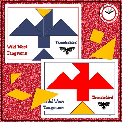 Tangrams Tangram Puzzles Math Center Critical Thinking Western Theme Math Center Math