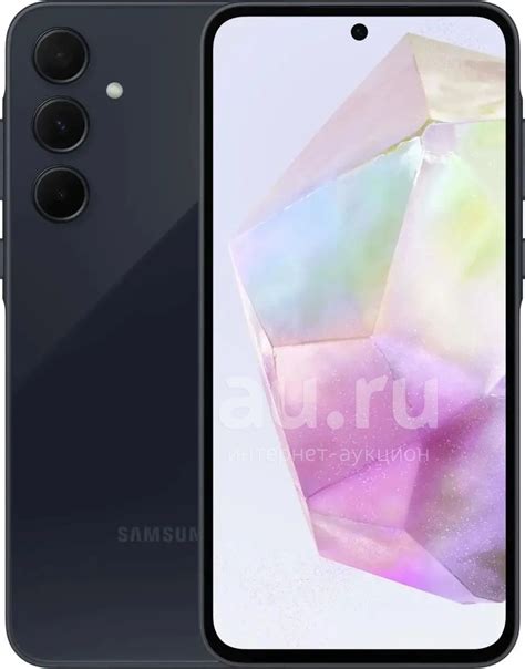 Смартфон Samsung Galaxy A35 5g 8Гб 256Гб Sm A356 Awesome Navy 6 6 Super Amoled 2340 1080 4 2