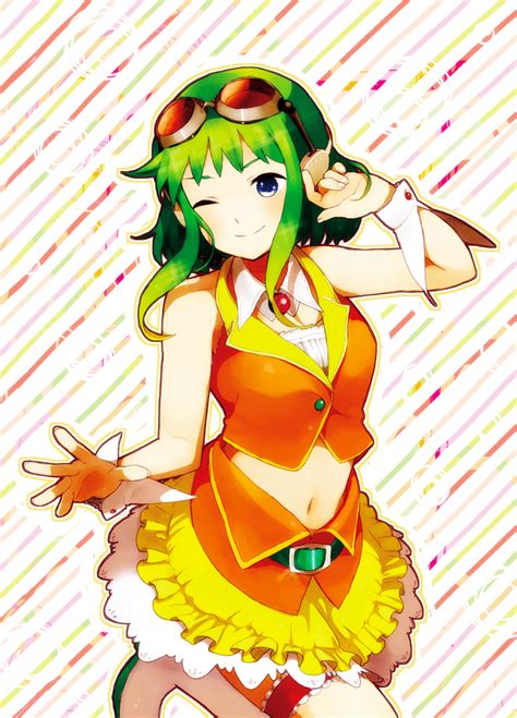 Gumi Vocaloid Drawn By Akka Danbooru