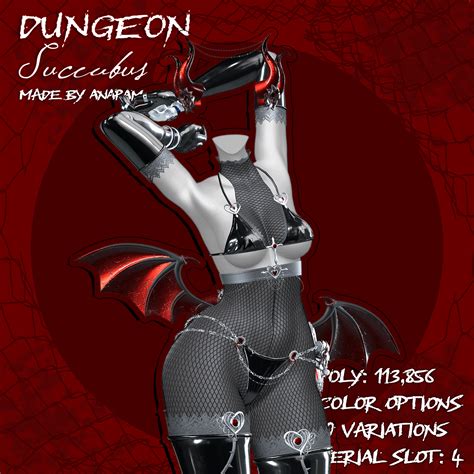 Dungeon Succubus Attire E Girl Rp Tori Panda Payhip