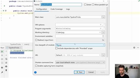 How To Properly Run Java Programs Which Need Dynamic Program Arguments