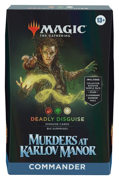 All Mtg Murders At Karlov Manor Commander Precon Decks