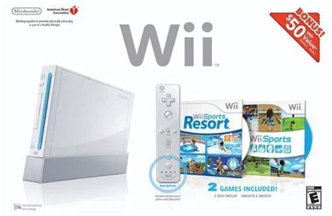 Nintendo Wii Console With Wii Sports At Aaron Copeley Blog