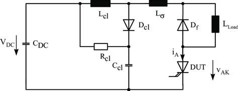 Test Circuit For The Investigation Of The Switching Behaviour Of KV Download Scientific