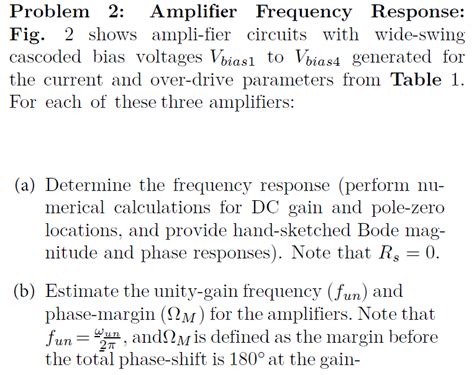 Table Long Channel MOSFET Parameters NMOS PMOS Chegg Com