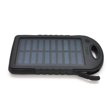 Портативная зарядка на солнечных батареях Powerbank Solar Voltronic Ydt001 5000mah фото