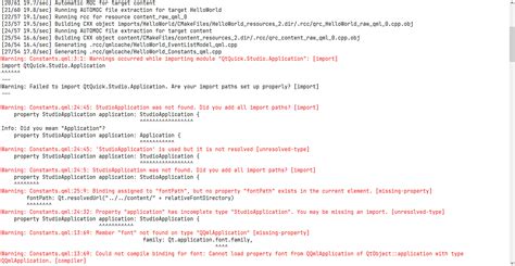 Qt Creator Fails To Run A Basic Qt Design Studio Project Qt Forum