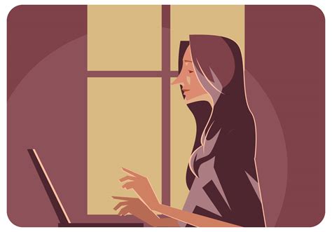 Female Developer Vector 228436 Vector Art At Vecteezy