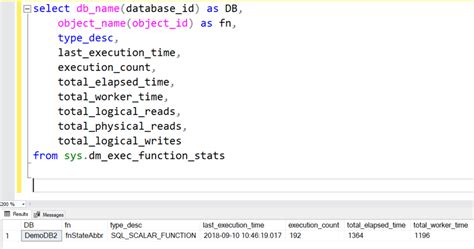 Are Scalar Functions Really A Bad Thing Sql Tech Blog