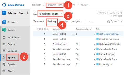 manage sprint timelines while working in scrum azure boards