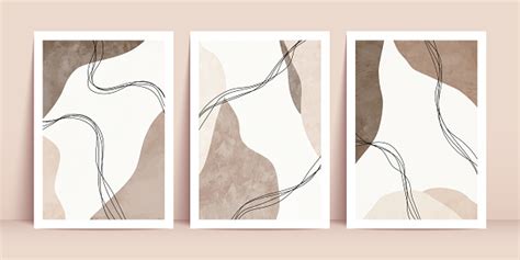 창의적인 미니멀한 손은 수채화 얼룩으로 추상미술 배경을 그렸습니다 벽 장식 엽서 포스터 또는 브로셔 를 위한 디자인 예술에 대한 스톡 벡터 아트 및 기타 이미지 Istock