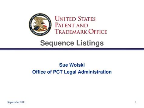 PPT Sequence Listings PowerPoint Presentation Free Download ID 666289