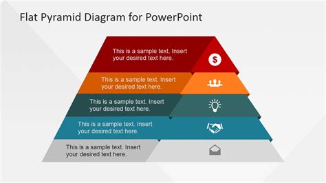 PowerPoint的 层平面金字塔图模板 木鱼查询