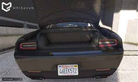 Dodge Challenger Hellcat 2016 Add Onreplace Gta5