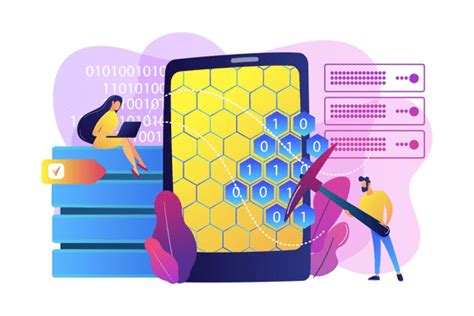 Data Warehouse Vector Design Images Tiny People Data Mining Warehouse