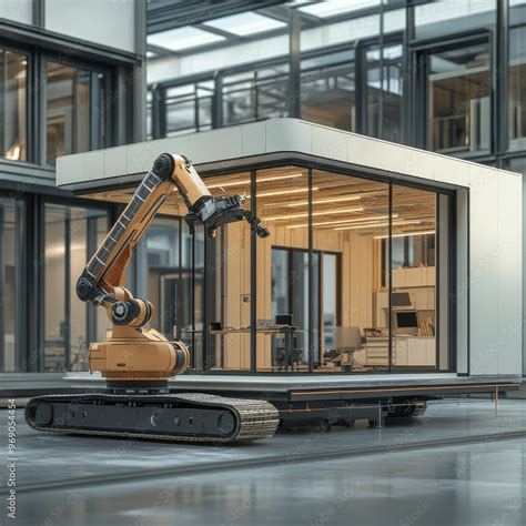 Autonomous Ai Powered Construction Bots Assembling Modular Homes In Record Time Robots