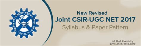 CSIR NEW EXAM PATTERN Revised Exam Scheme All Bout Chemistry