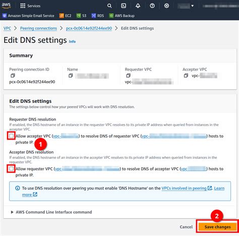 Aws Allow Servers To Communicate Across Vpcs Vpc Peering