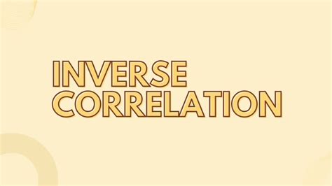 Inverse Correlation Explained Finance Reference