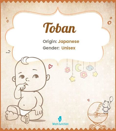 Toban Name Meaning Origin History And Popularity Momjunction