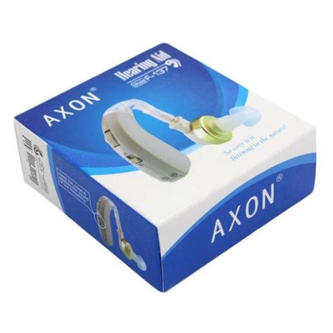 ᐉ Слуховий апарат Axon F 137 завушний • Краща ціна в Києві Україні
