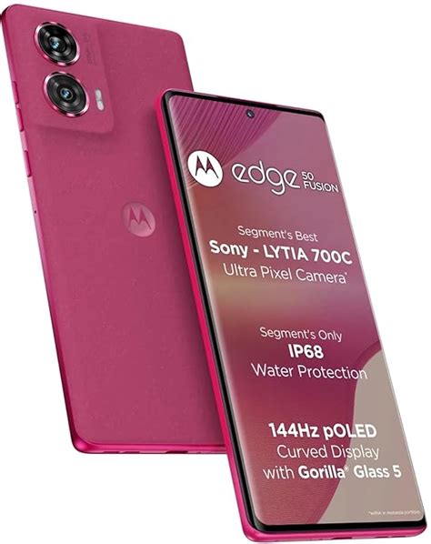 Motorola Edge Fusion G Hot Pink Gb Ram Gb Storage Amazon In Electronics