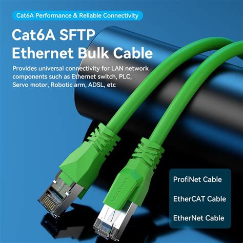 Jual Vention 12M Kabel LAN Gigabit Ethernet RJ45 Cat6 A SSTP S FTP IBM Shopee Indonesia