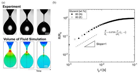 Computational Analysis Of Self Similar Capillary Driven Thinning And Pinch Off Dynamics During