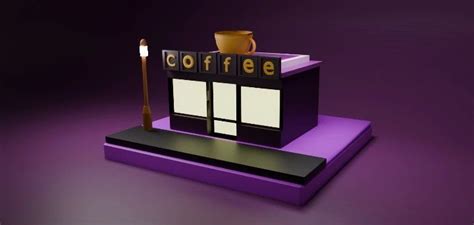 3dmodeling Blender3d Coffeeshop Digitalart Creativeprocess