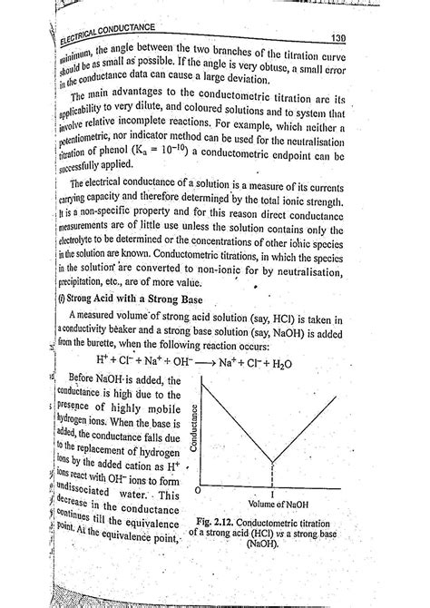 Solution Conductometric Titration Pdf Studypool