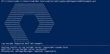 Using Powershell With The Vmware Log Insight Rest Api Cody Hosterman