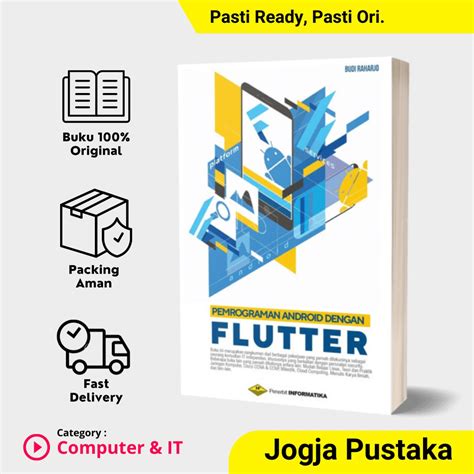 Jual Buku Pemrograman Android Dengan Flutter CD Shopee Indonesia