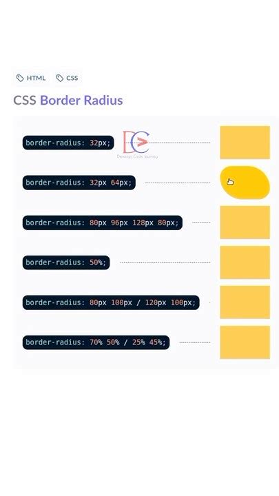 css border radius explained htmlfullcourse coding python programming javascript webdesign