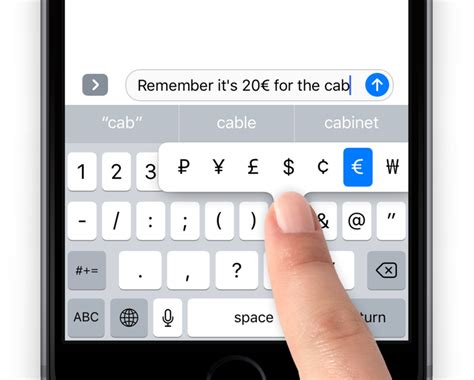 Special Characters Hold Keys For Hidden Characters IOS Guide TapSmart