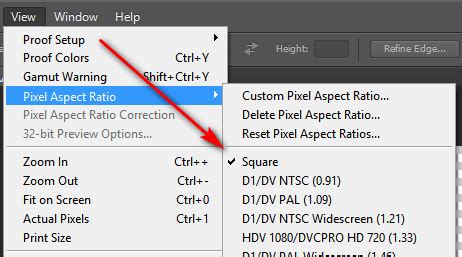 Fixing Photoshops Pixel Aspect Ratio Bug 2D Digital Art And Painting