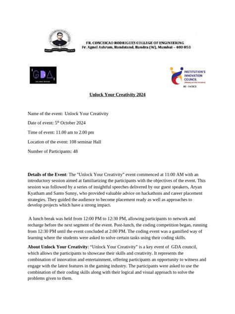 Unlock Your Creativity 24 Report Game Developers Association Pdf