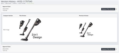 Product Versioning And Restoration Clearomni Help Center