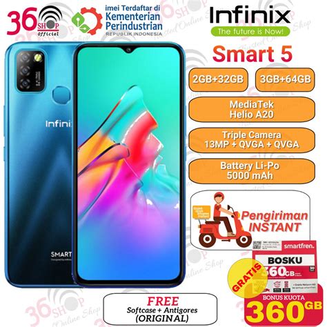 Jual Infinix Smart Gb Gb Gb Gb Garansi Resmi Infinix Indonesia Shopee Indonesia