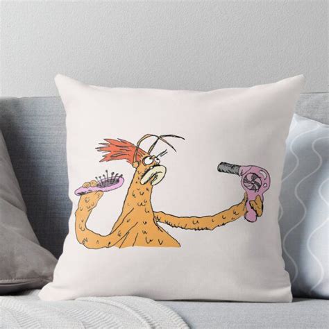 Pepe The Naked Classy Prawn Pillow For Sale By Spikysquid Pillows Throw Pillows Pillow Sale