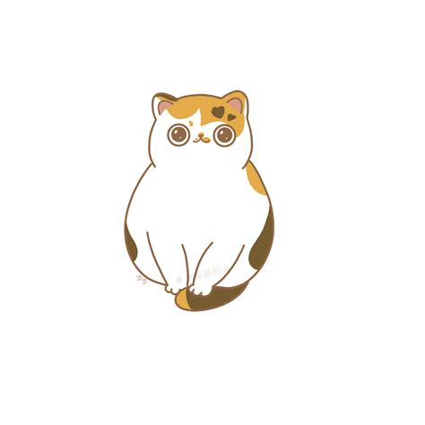 胖猫怎么画又简单 胖猫怎么画简笔画 第2页 大山谷图库