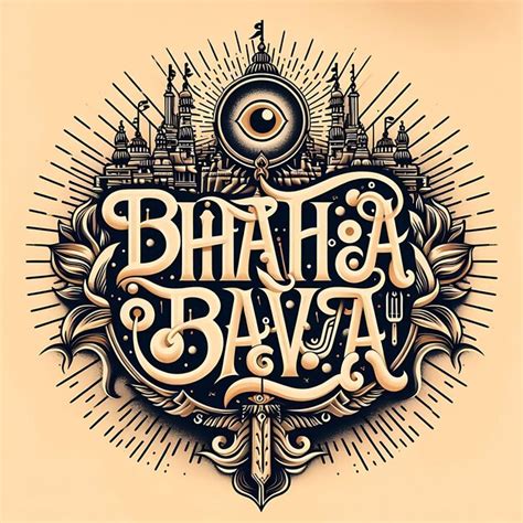 Indian Festival Navratri With Beautiful Calligraphy Premium Ai