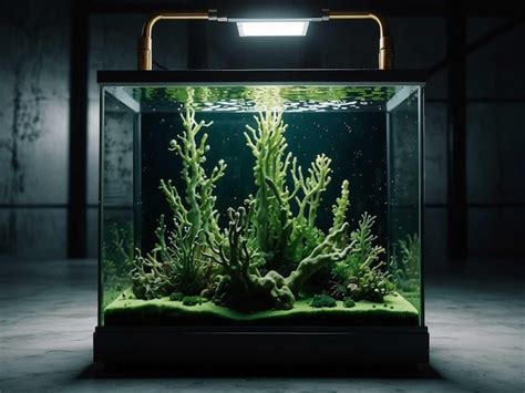 Algae Bioreactor 4 Premium Ai Generated Image