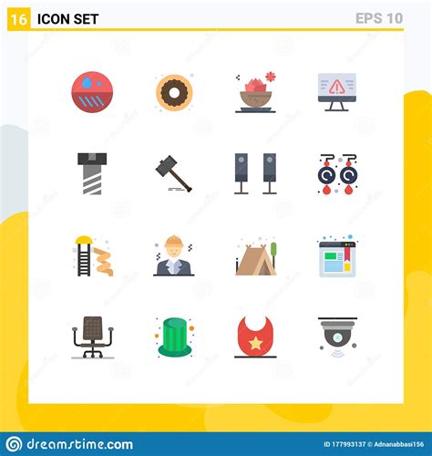 16 Flat Color Concept For Websites Mobile And Apps Bolt Error Center