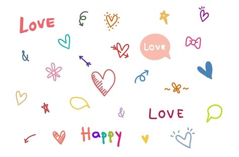 심장 추상화 다채로운 파스텔 패턴 배경 프리미엄 벡터