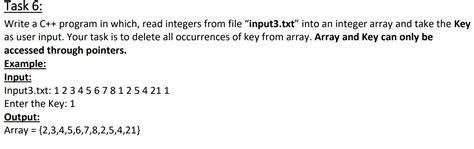 Solved C Program Please Use Only Pointers And Fstream And