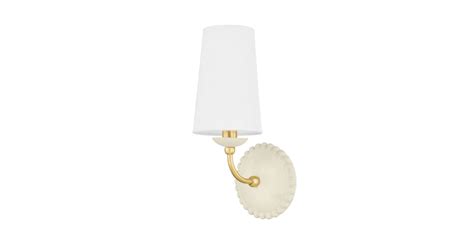 Mitzi H663101 Agbcai Rhea 19 Tall Wall Sconce Ferguson Home