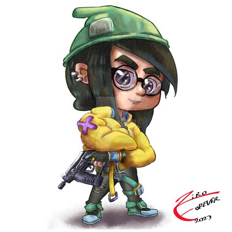 Killjoy Chibi By Ziroforever On Deviantart
